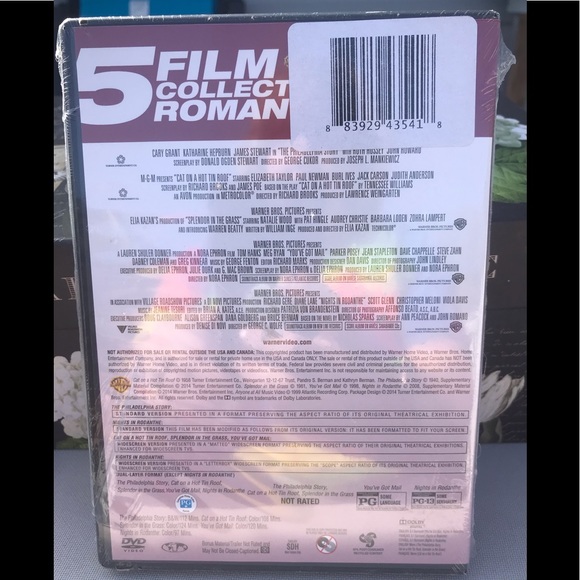 Warner Bros. | Media | New Sealed 5 Film Collection Of Romance Movies ...